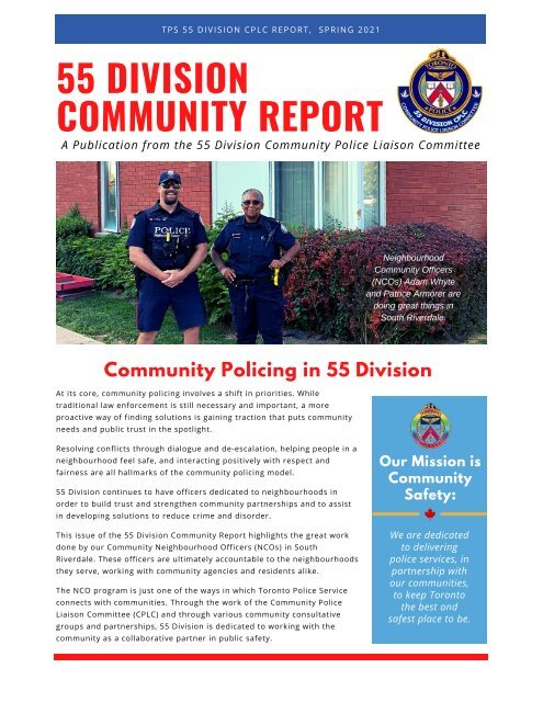 55 Community Report Spring 2021