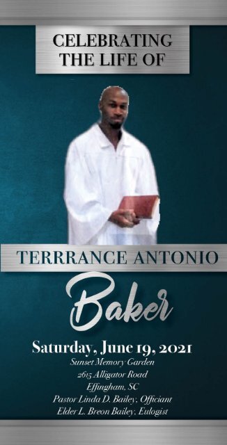 Terrance Baker Memorial Program
