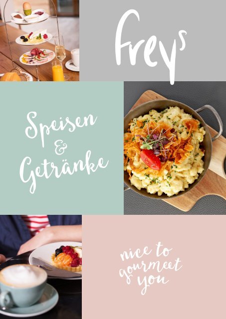 freys Bad Kötzting - Speisekarte