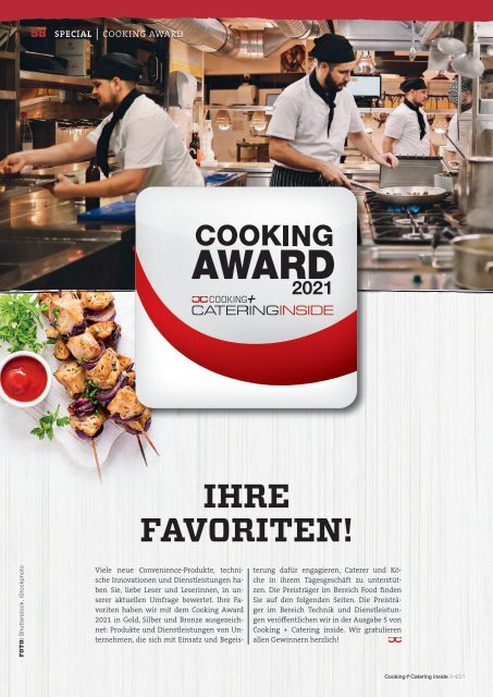 Gewinner Food: Cooking Award 2021