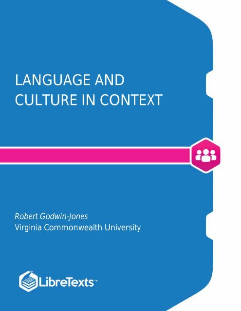 Language and Culture in Context - A Primer on Intercultural ...