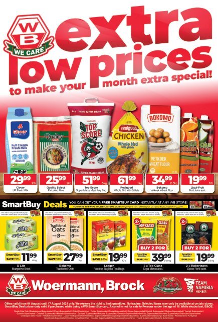 Woermann, Brock Family Supermarkets Specials