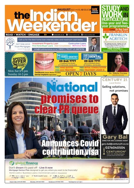 The Indian Weekender, 06 August