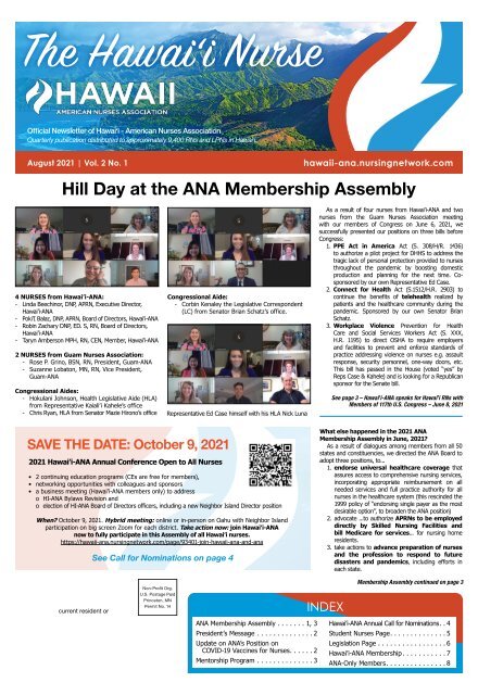 Hawaii Nurse - August 2021