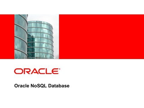Oracle NoSQL Database Administration
