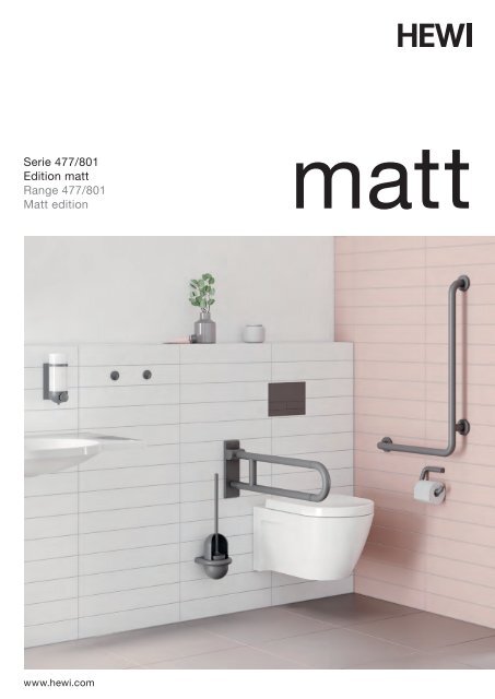 HEWI Bathroom Matt Collection