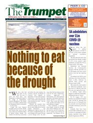 The Trumpet Newspaper Issue 555 (October 6 - 19 2021)