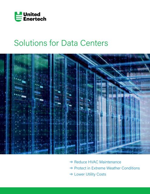 United Enertech Data Centers Brochure 2021