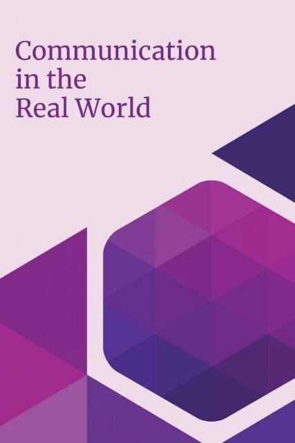 Communication in the Real World- An Introduction to Communication ...
