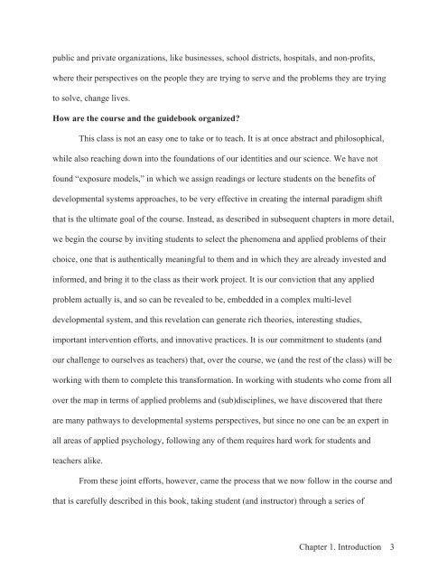 applied developmental res