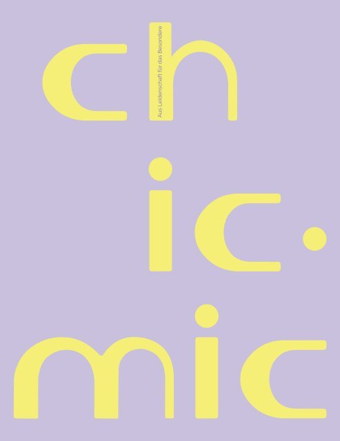Chic Mic Ecofriendly Produkte