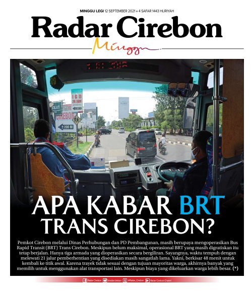 e-Paper Koran Radar Cirebon Edisi 12 September 2021