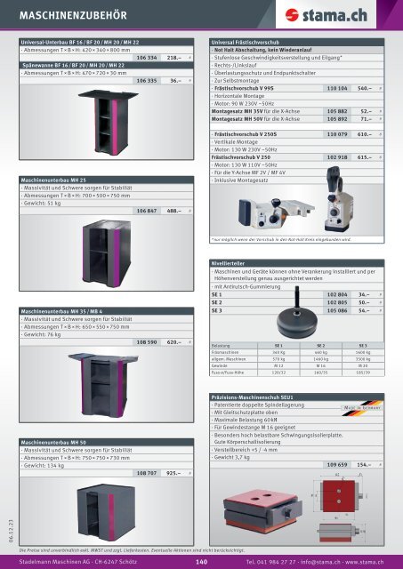 STADELMANN Hauptkatalog 2024