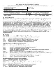 NIH biosketch example