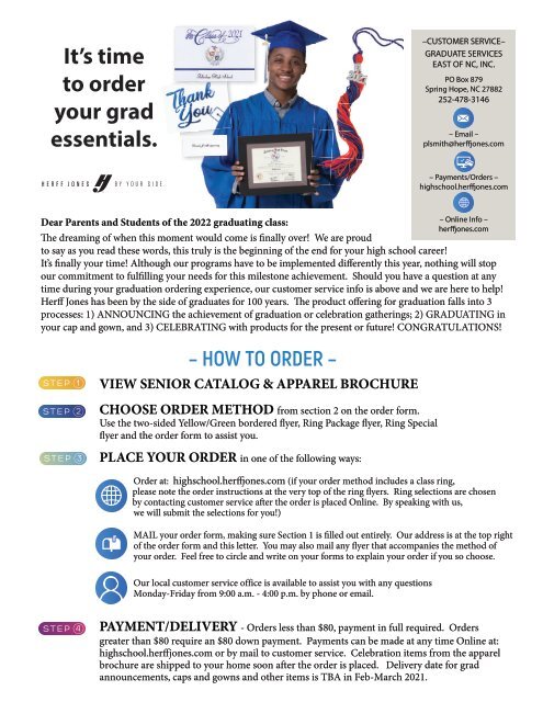 JC Virtual Academy Senior Graduation Packet