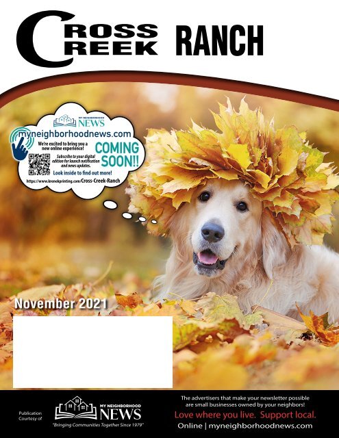 Cross Creek Ranch November 2021