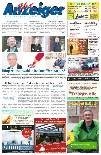 Ihr Anzeiger Itzehoe 43 2021