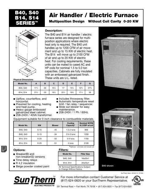 SunTherm B/S 40-14_4.0 - Mortex