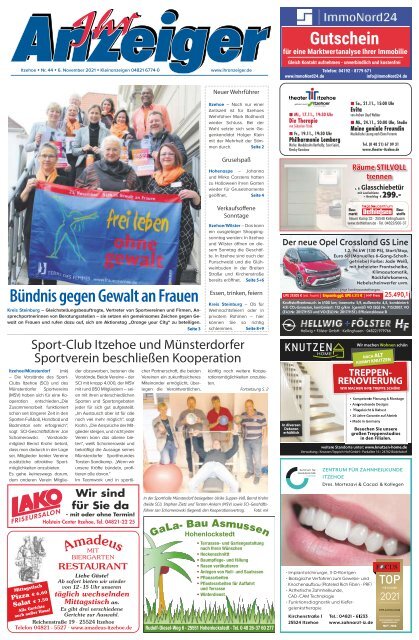 Ihr Anzeiger Itzehoe 44 2021