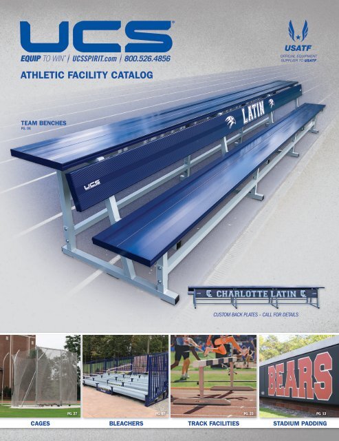 UCS Athletic Facilities Catalog