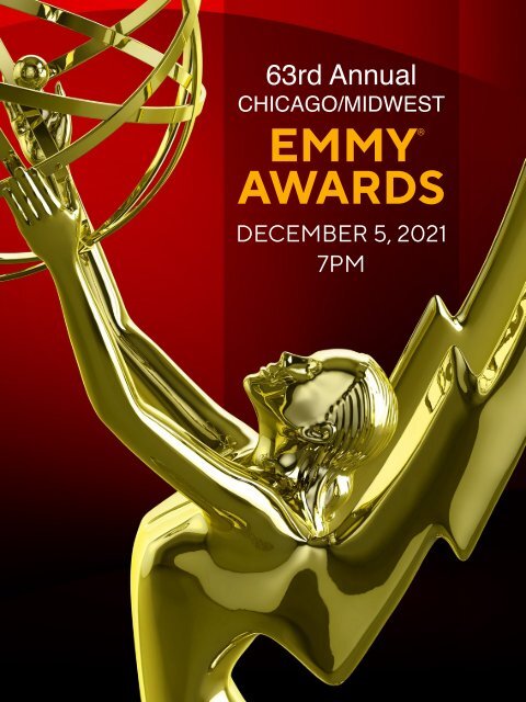 63rd Chicago/Midwest Regional Emmy Awards Program Book (2021)