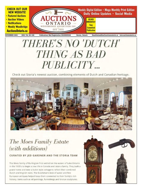 Woodbridge Advertiser/Auctions Ontario - 2021-12-06