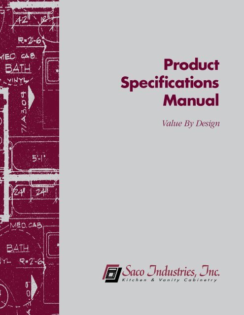 Spec Book - Saco Industries, Inc.