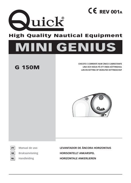 mini genius g 150m rev 001a - Quick