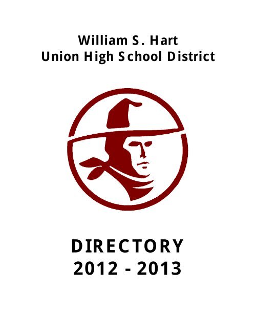 WSHUHSD 2012-13 Directory - William S. Hart Union High School ...