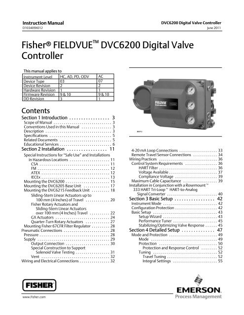 Dvc6200 Positioner Wiring Official Wholesale | www.oceanproperty.co.th