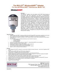 Viator USB HART Interface firmware update - MACTek Corp