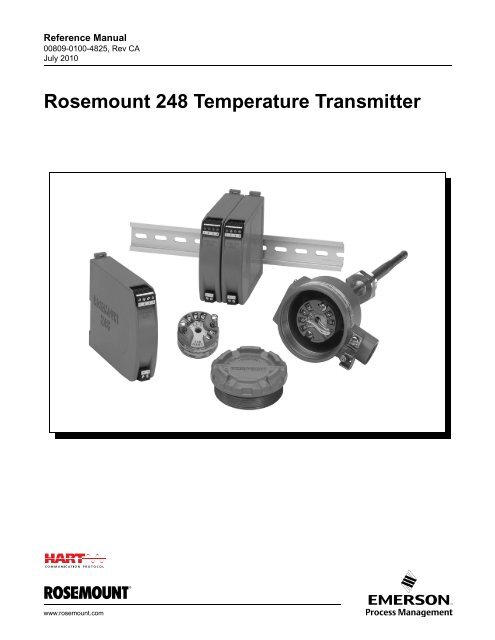 Rosemount 248 Temperature Transmitter - Emerson Process ...