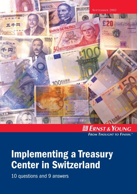 Implementing a Treasury Center in Switzerland
