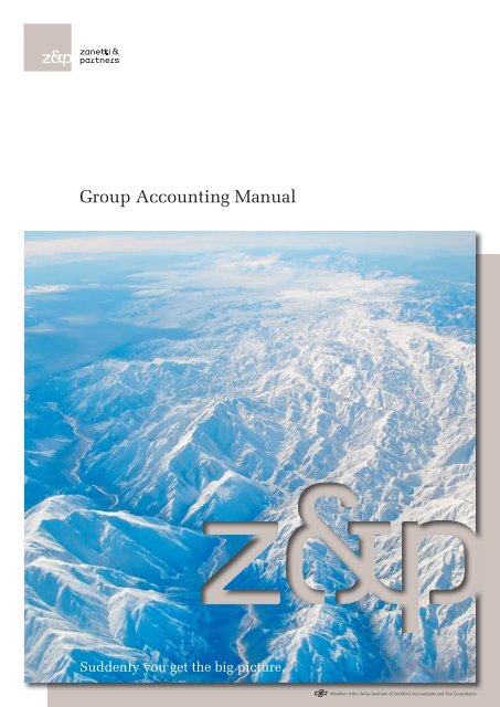 Group Accounting Manual - Zanetti & Partners AG