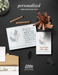Personalized Gifts Catalog 2018