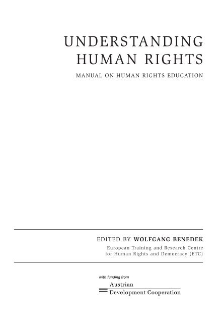 Manual Human Rights Druck - ETC Graz