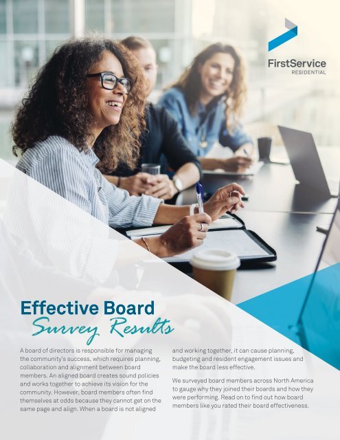 Effective Board Survey Results