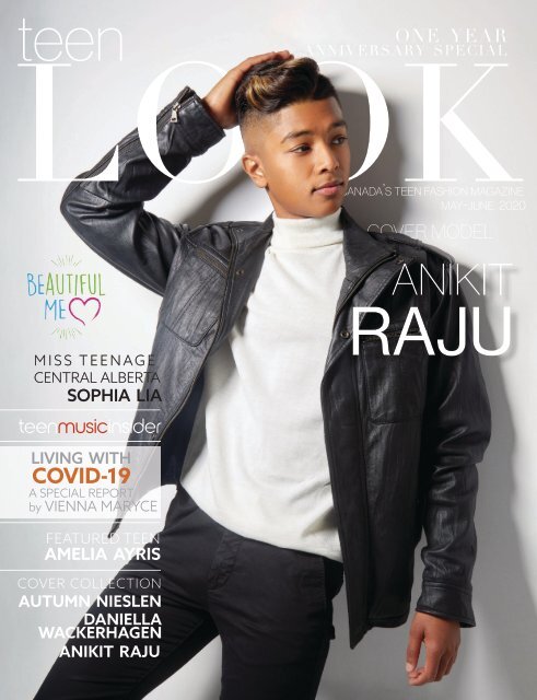 teenLook #9 - May/June 2020 - Anikit Raju Cover
