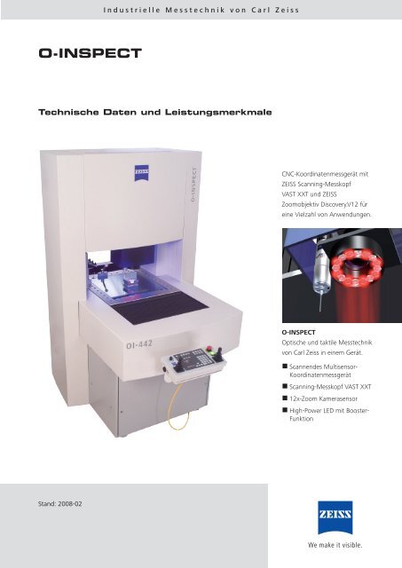 O-INSPECT. Fusion of the best. - Zeiss