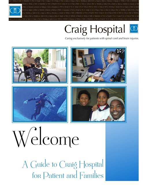 Welcome Guide - Craig Hospital
