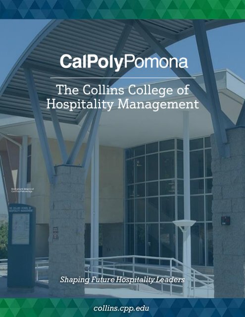 The Collins College of Hospitality Management Briefing