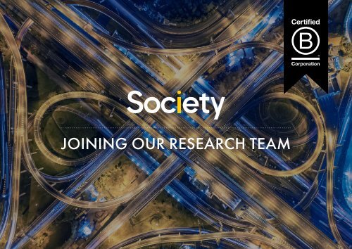 Joining Our Research Team