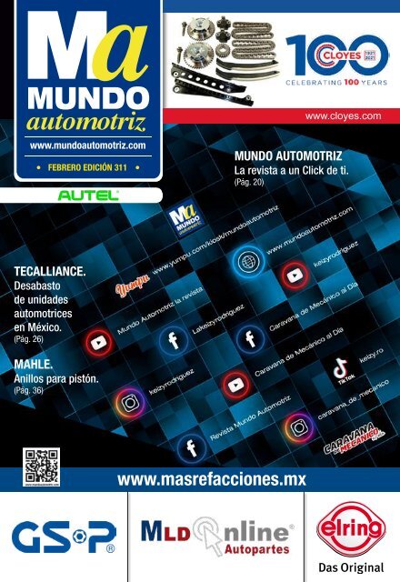 Mundo Automotriz La Revista No 311 Febrero 2022
