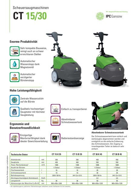 CT 15/30 - bei der IP Gansow GmbH
