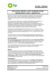 product specification bp ultimate diesel