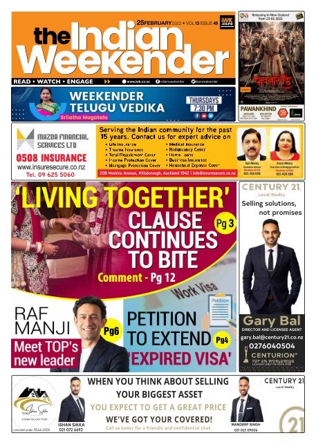 The Indian Weekender, 25 February 2022