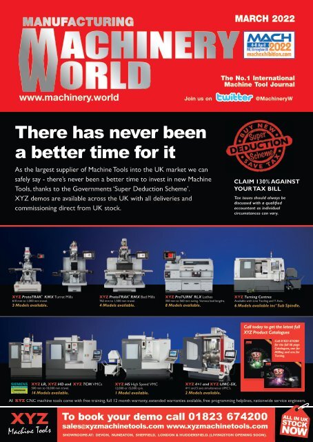 Manufacturing Machinery World - March 2022