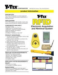 Y-TEX Catalog 1/07 - Y-Tex Corporation