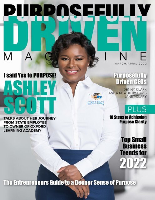 Purposefully Driven Magazine Launch Issue