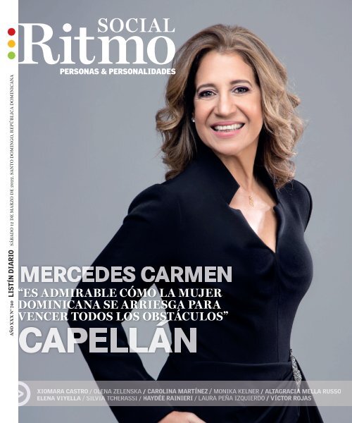 Ritmo Social - Portada Mercedes Capellan